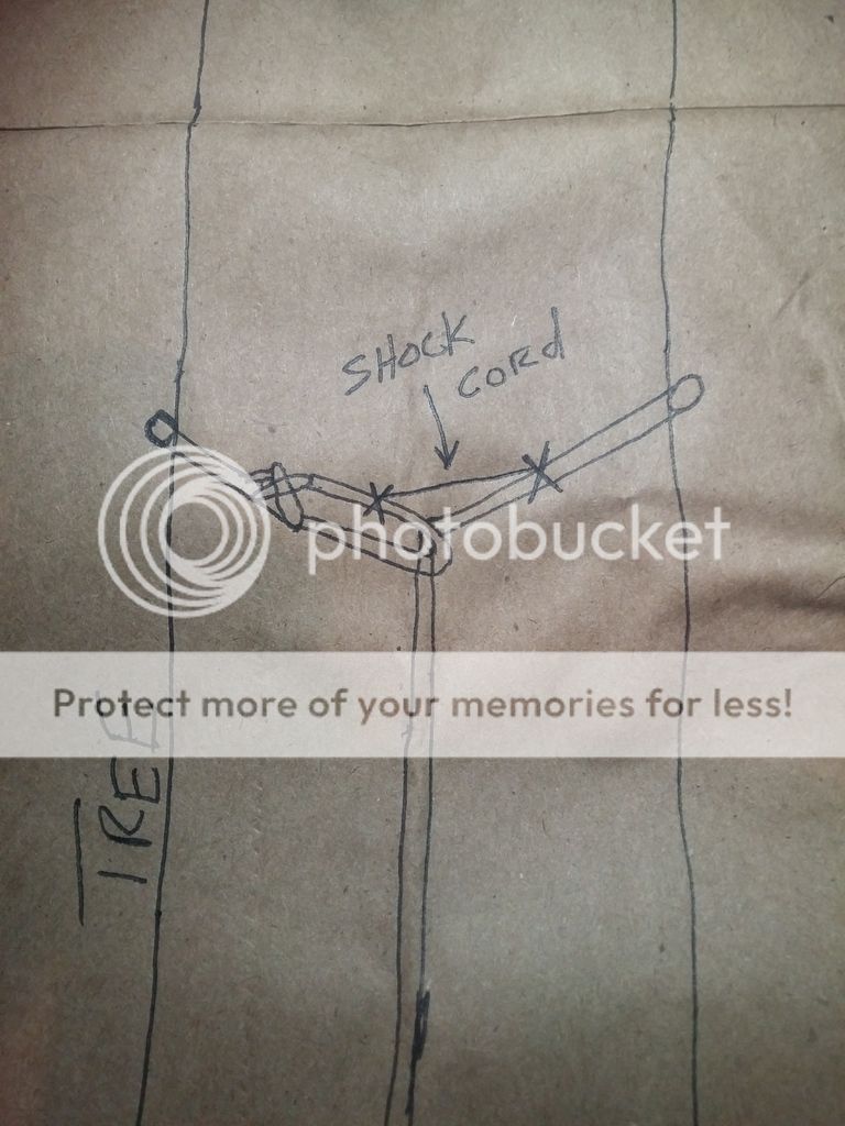 "Spring Loaded" rope tether: works great! | saddlehunter.com