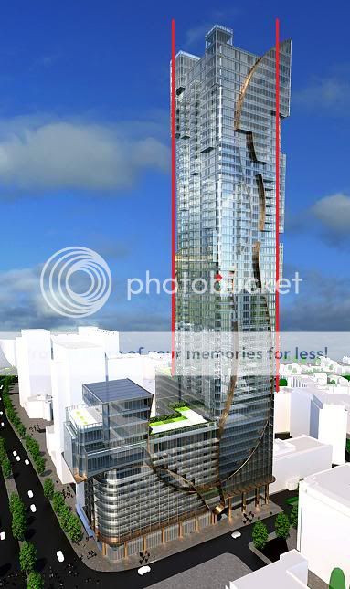 One Lansdowne Road | Croydon | 167m, 120m | 49 fl, 34 fl | Proposed ...